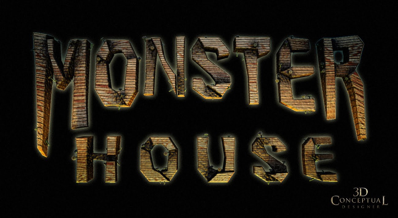 3DconceptualdesignerBlog: Project Review: Monster House Logo ...